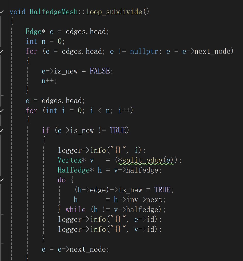 2.9loop 细分，终端显示正确，dandelion 三维显示不正确 - 计算机图形学 - 土塬社区